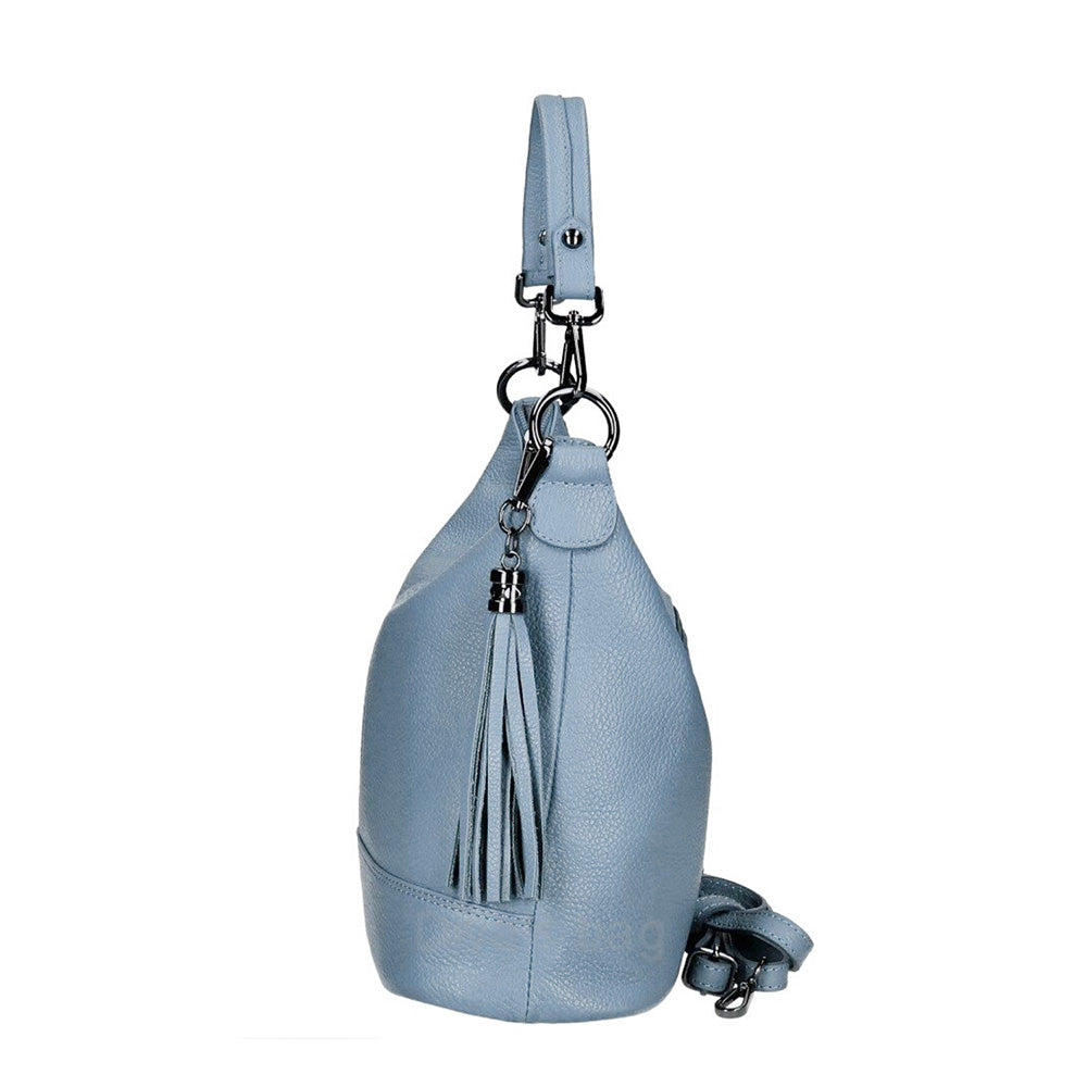 Jean leather shoulder bag – Freedom Road Style